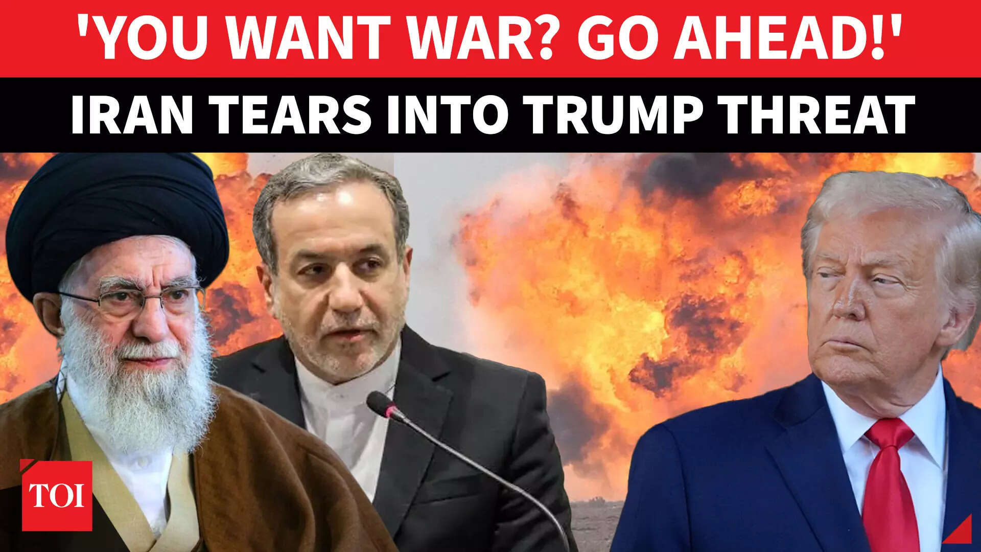 'Prepared for war': Iran's Araghchi blasts Trump, warns of military ...