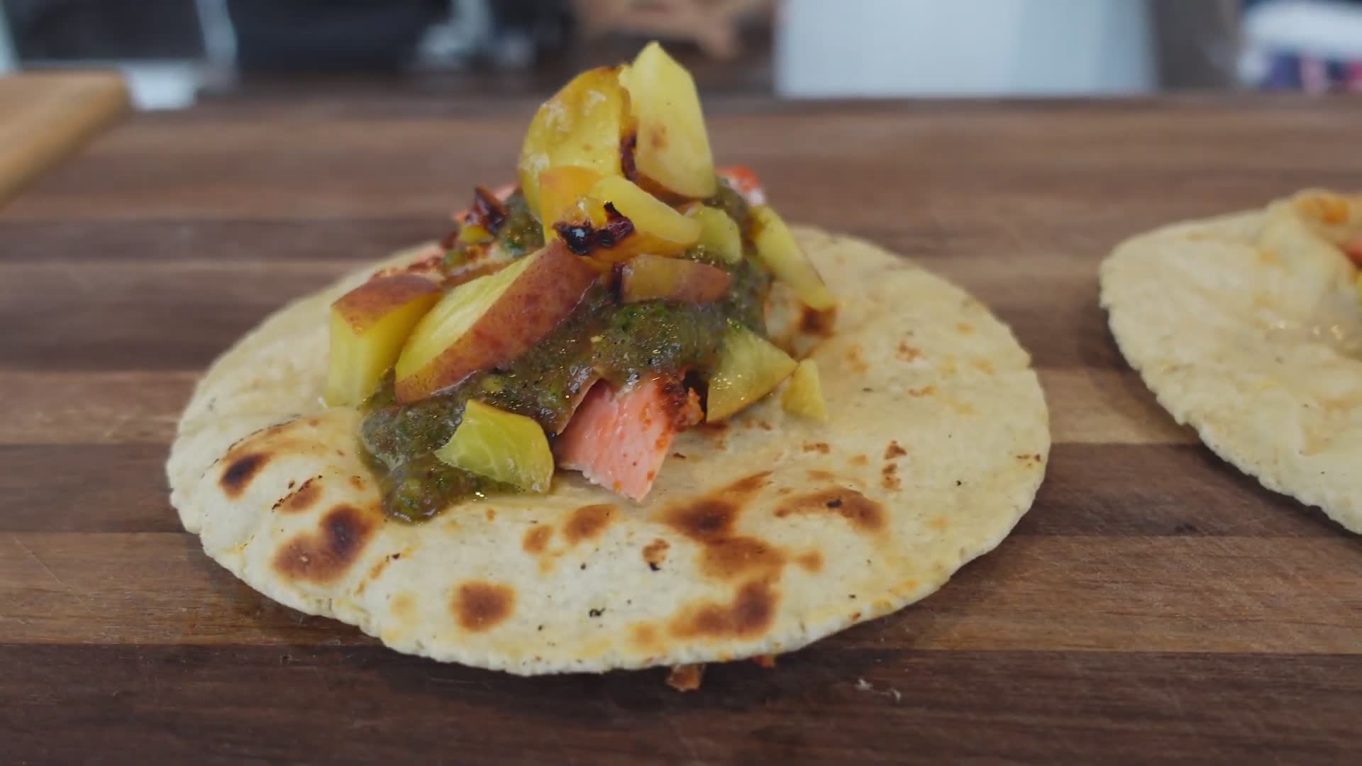 Weber kettle salmon tacos that are incredibly easy