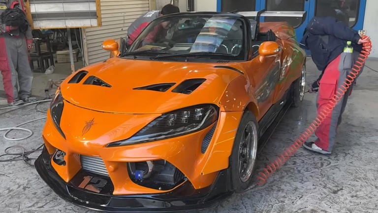 Only one exists, and it might be the smallest GR Supra ever built