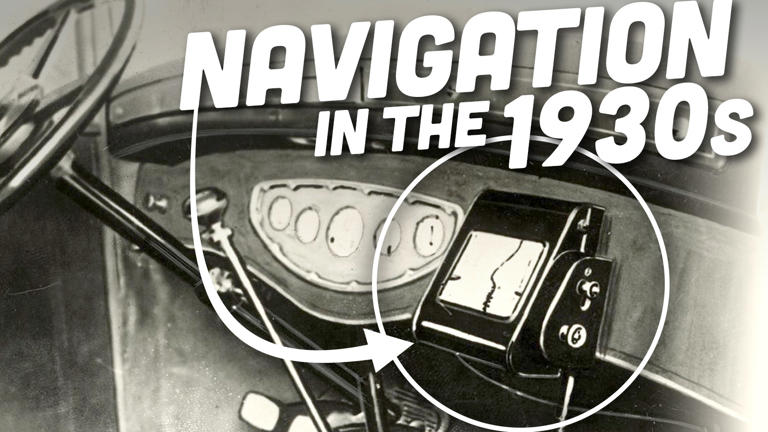 Some drivers in the 1930s had a bizarre navigation system based on ...