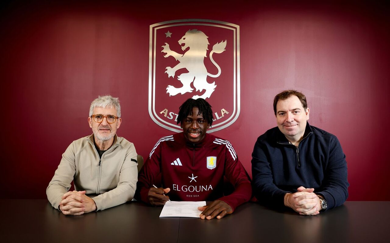 Villa complete signing of teenage talent Brian Madjo