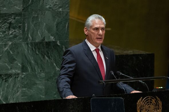 Cuban president vows to fight 'to the last drop of blood' after Trump's ...