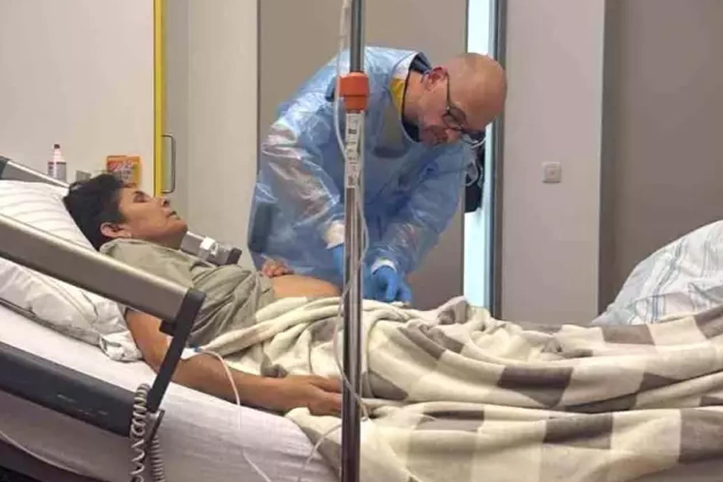 Lösemi tedavisi gören ünlü sanatçı müjdeli haberi verdi