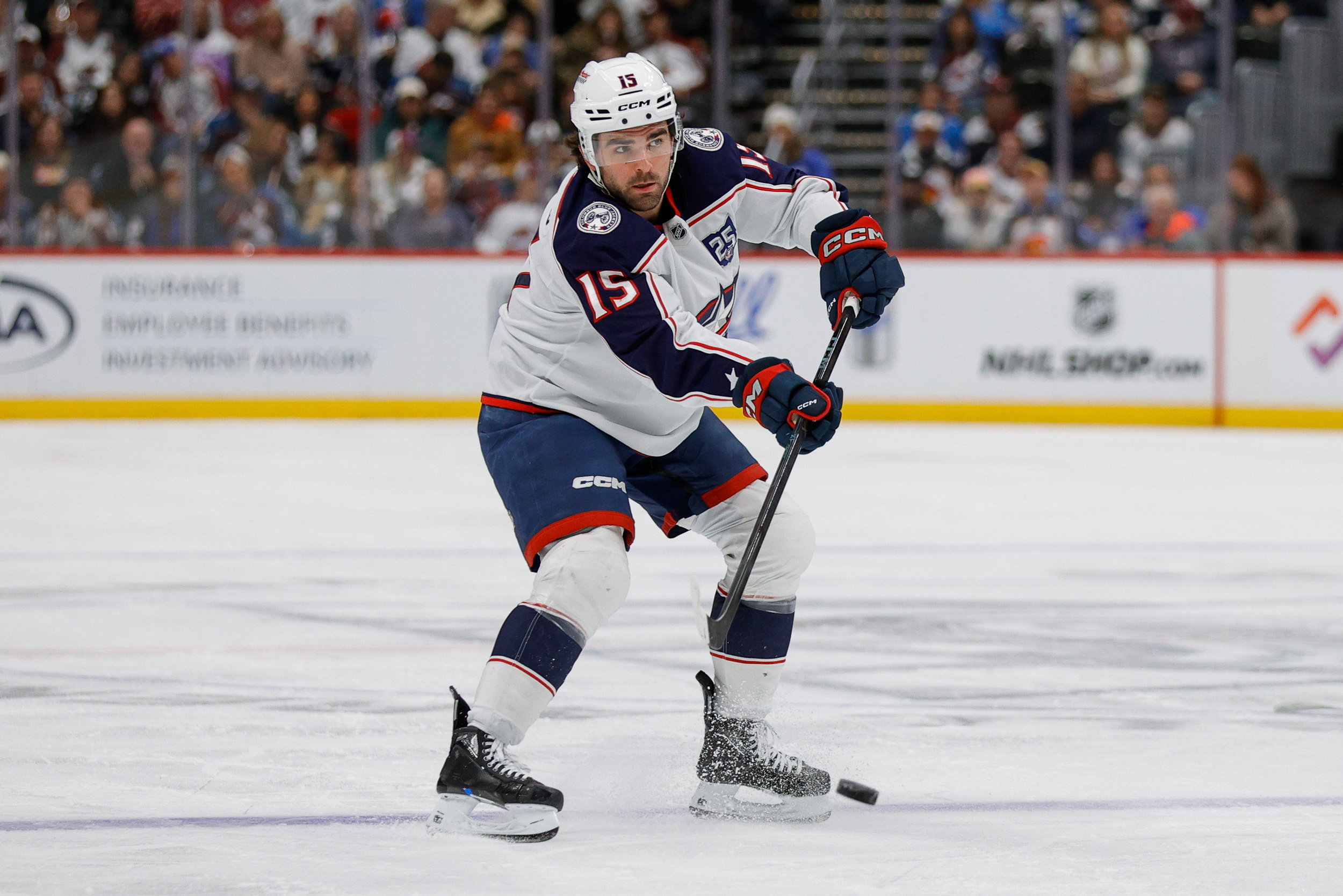 Blue Jackets beat Mammoth in overtime to close out road trip