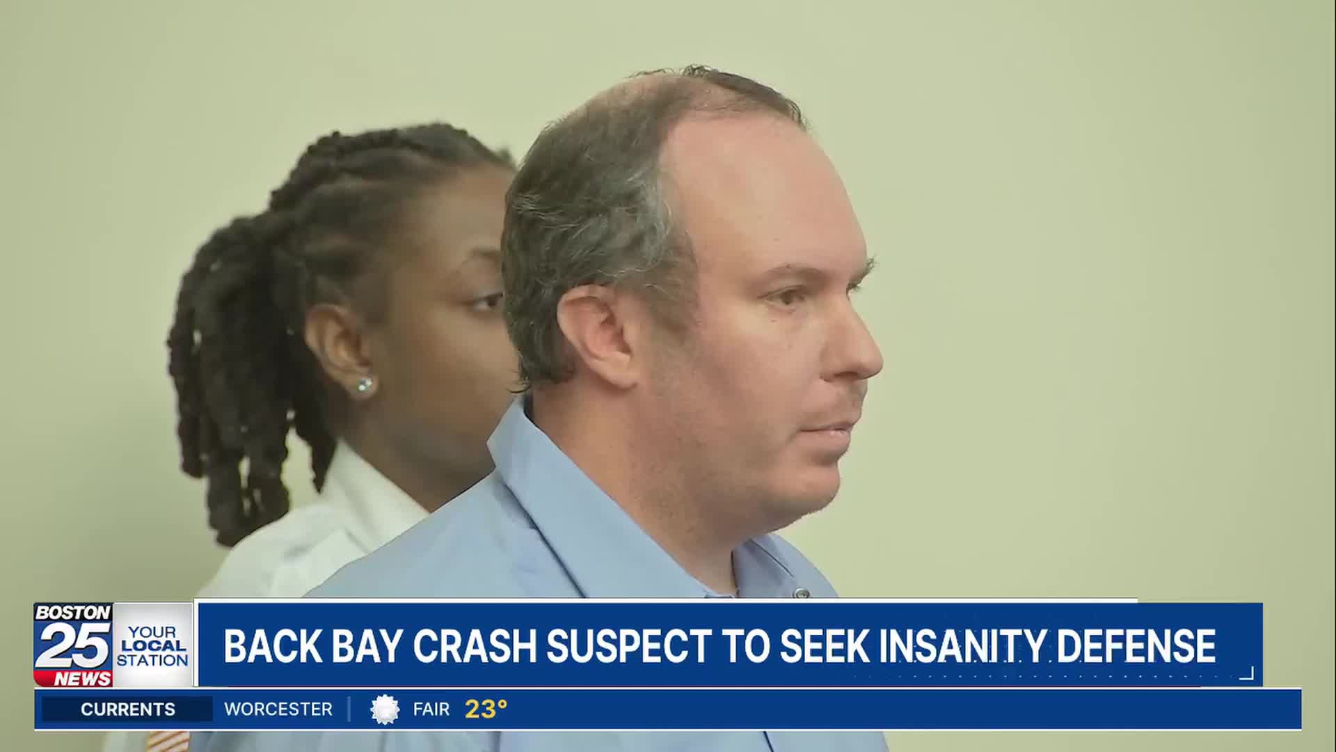 Boston man accused in deadly Back Bay crash to pursue insanity defense