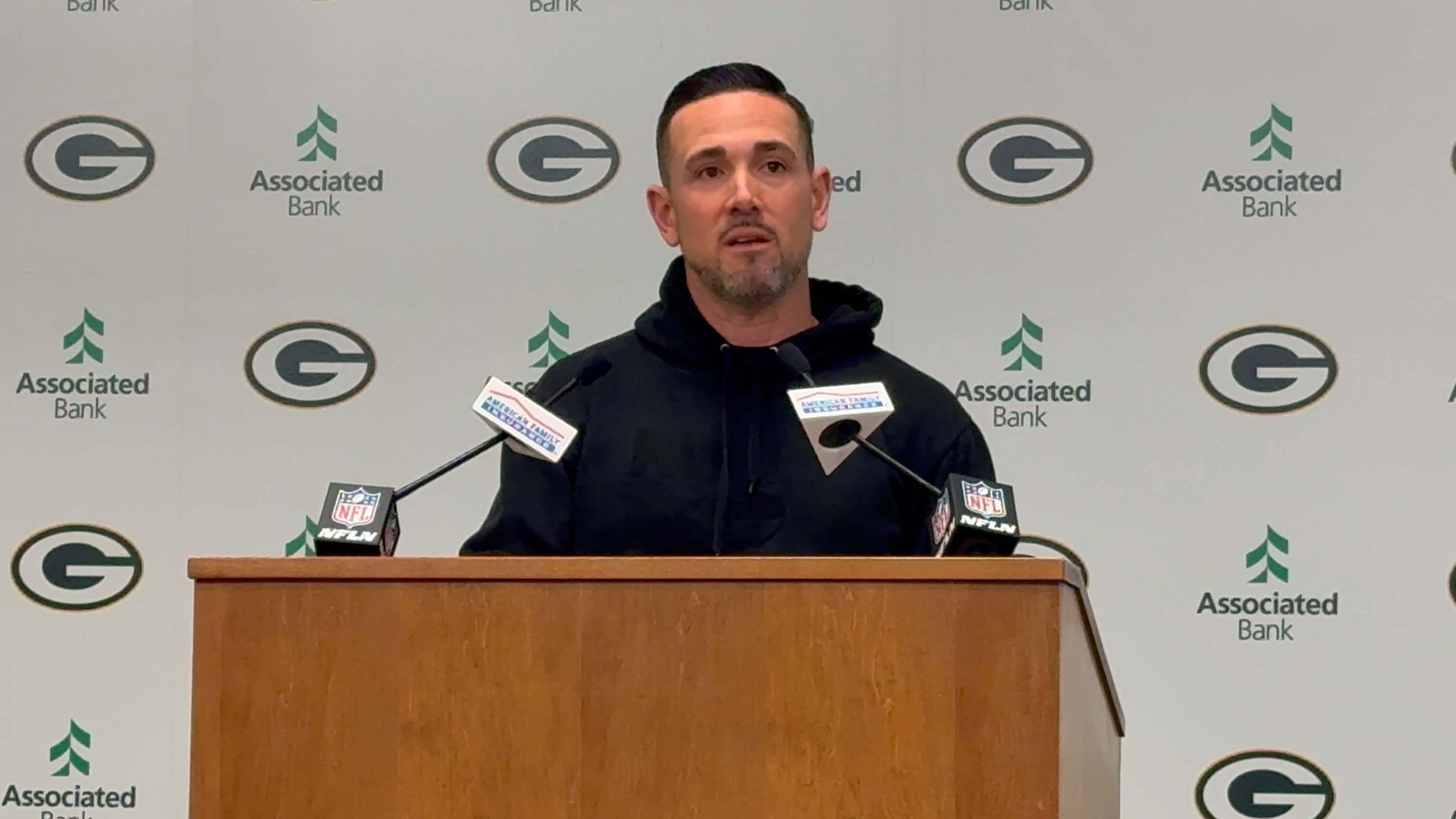 Packers coach Matt LaFleur: Blown opportunity to start second half vs ...