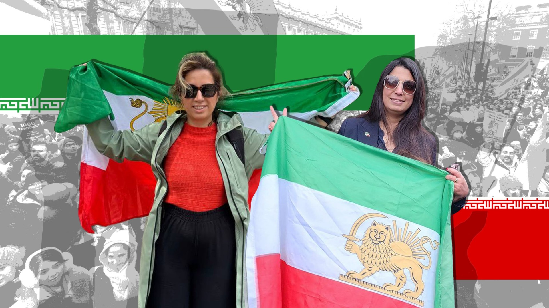 British-Iranians protest despite regime 'threats'