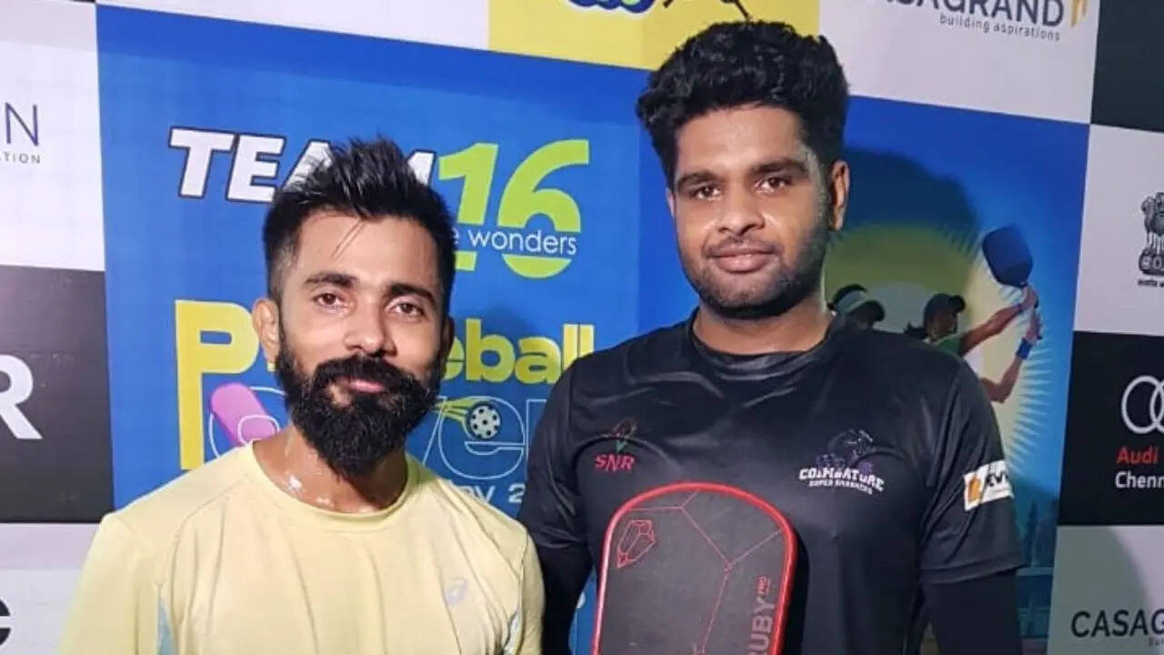 Staying calm in close matches made the difference: Sanjay VR and Vishnu ...