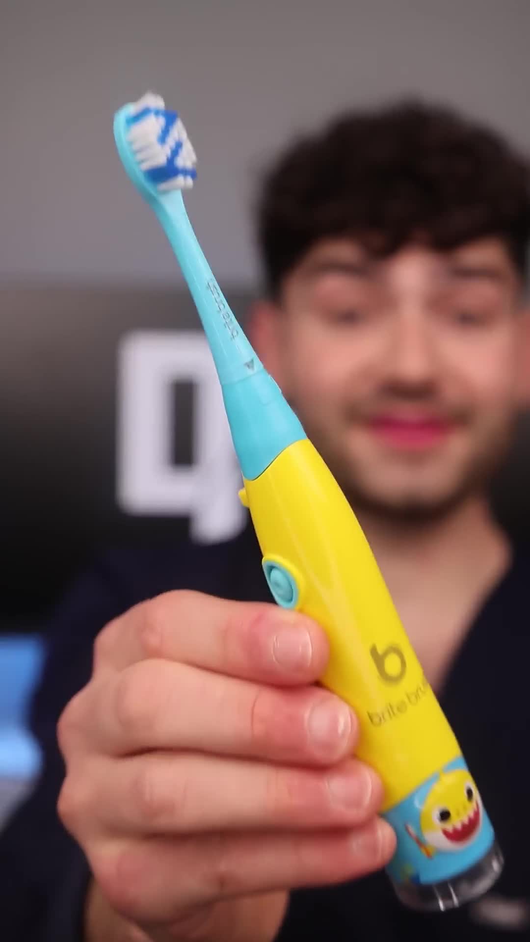 Baby shark toothbrush! #shorts