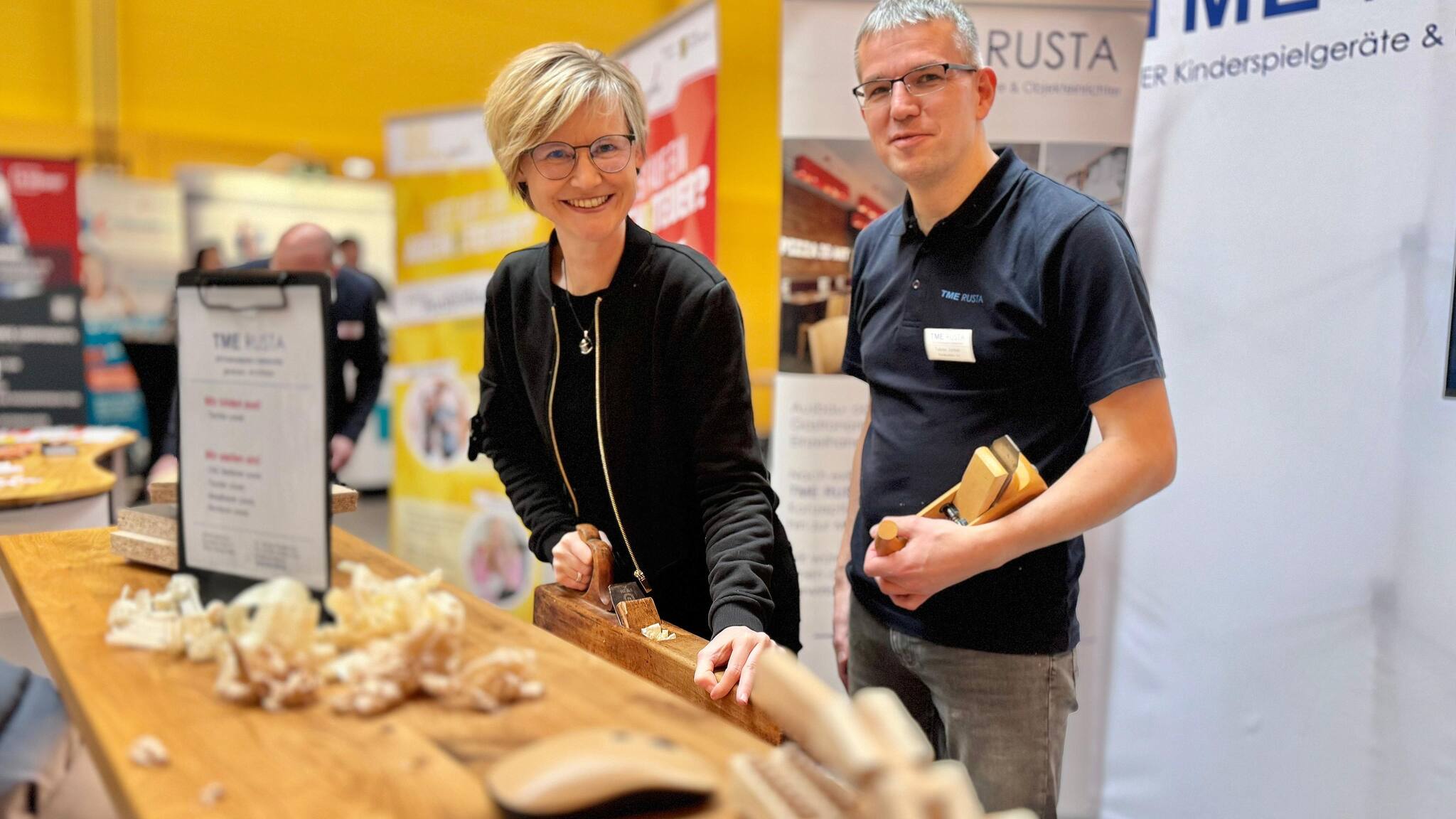 Großes Event in kleiner Stadt: 80 Firmen und Institutionen stellen in ...