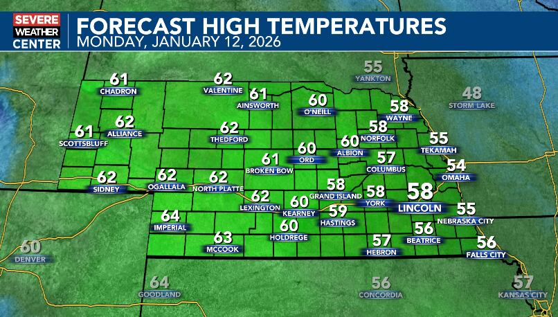 Mild start to the week