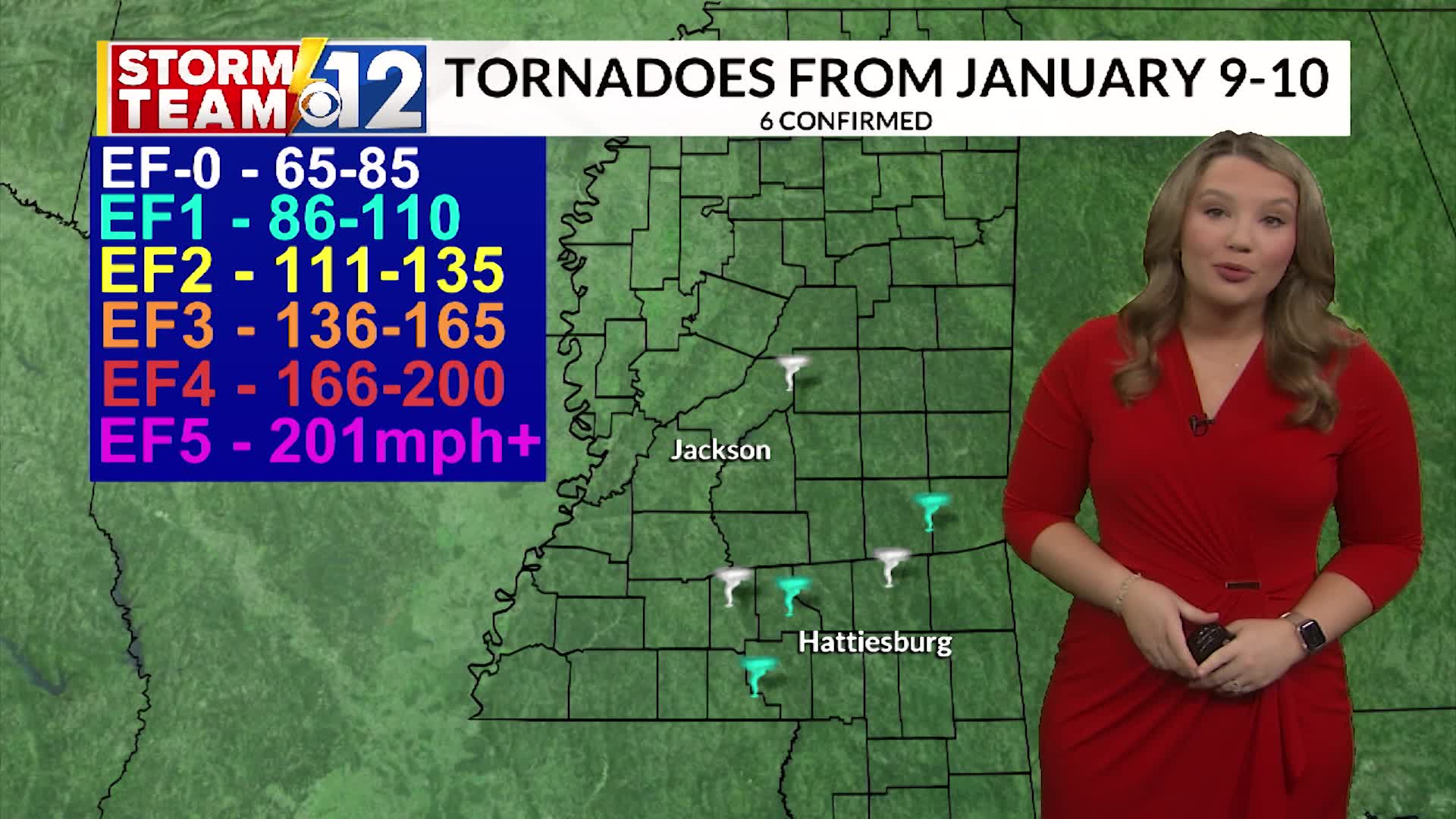 7 AM Monday weather update