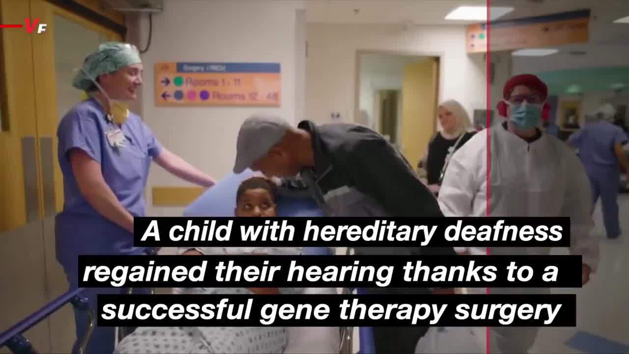 A breakthrough therapy surgery allows an 11-year-old to hear for the ...