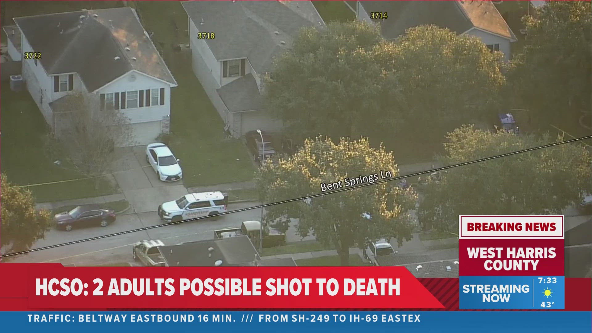 Two people found dead inside Katy-area home, Harris County sheriff says