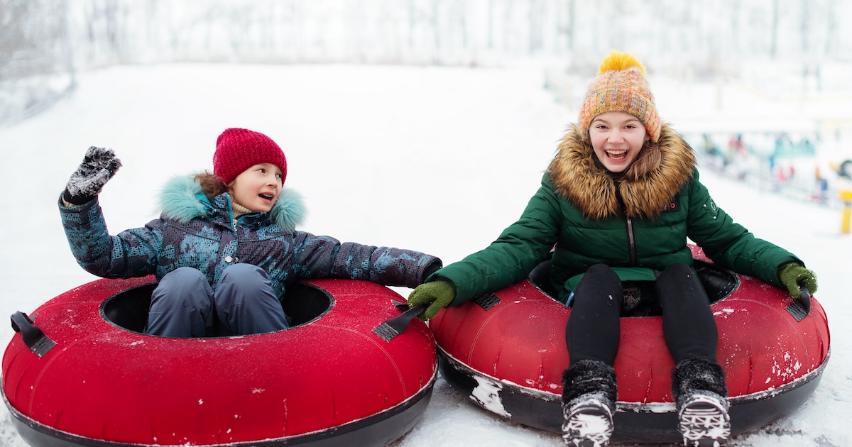 I don't ski, but I unironically love snow tubing in Wisconsin