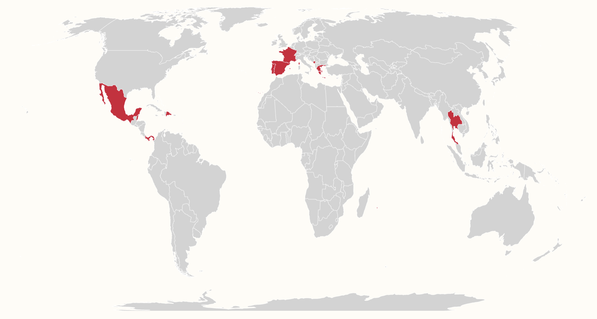 Map shows 10 best countries for Americans to retire in 2026