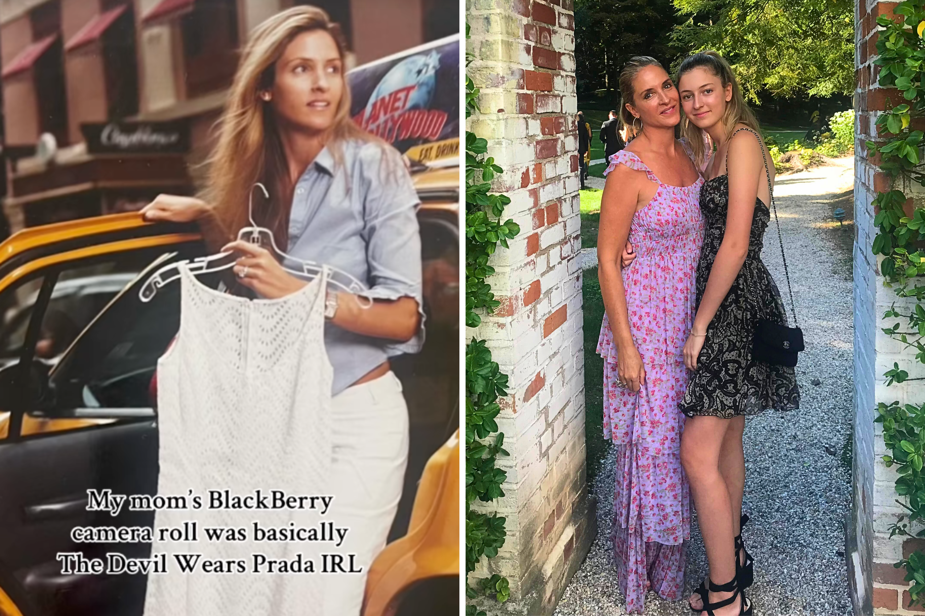 Glossy photos capturing mom’s fashion career in 2000s goes viral