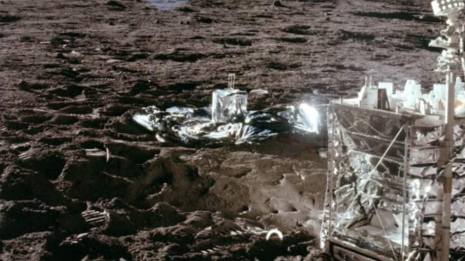 The physics behind the moon ringing like a bell