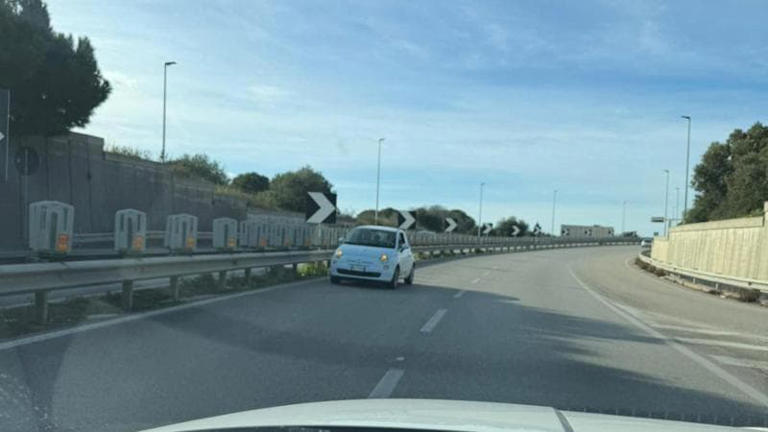 Bari, auto contromano sui curvoni di Palese. Il tassista: “Ho avuto ...
