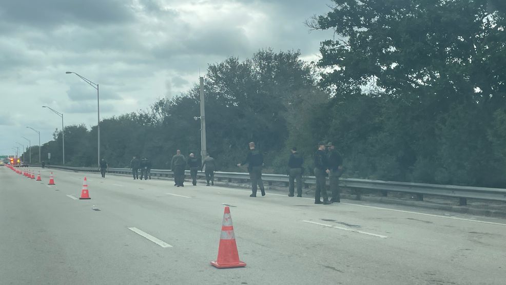 Police activity blocks lanes on Southern Blvd. near Palm Beach ...