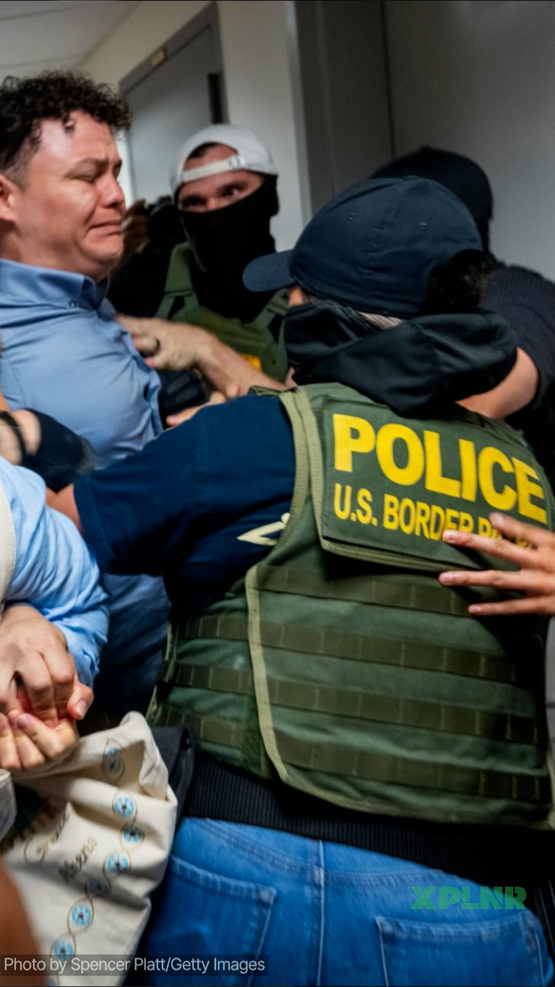 When can ICE agents use physical force?