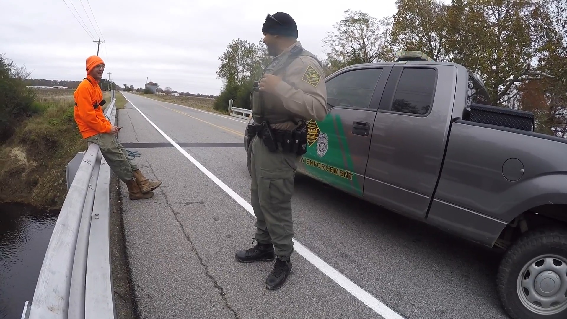 That changed the atmosphere instantly... - Police respond