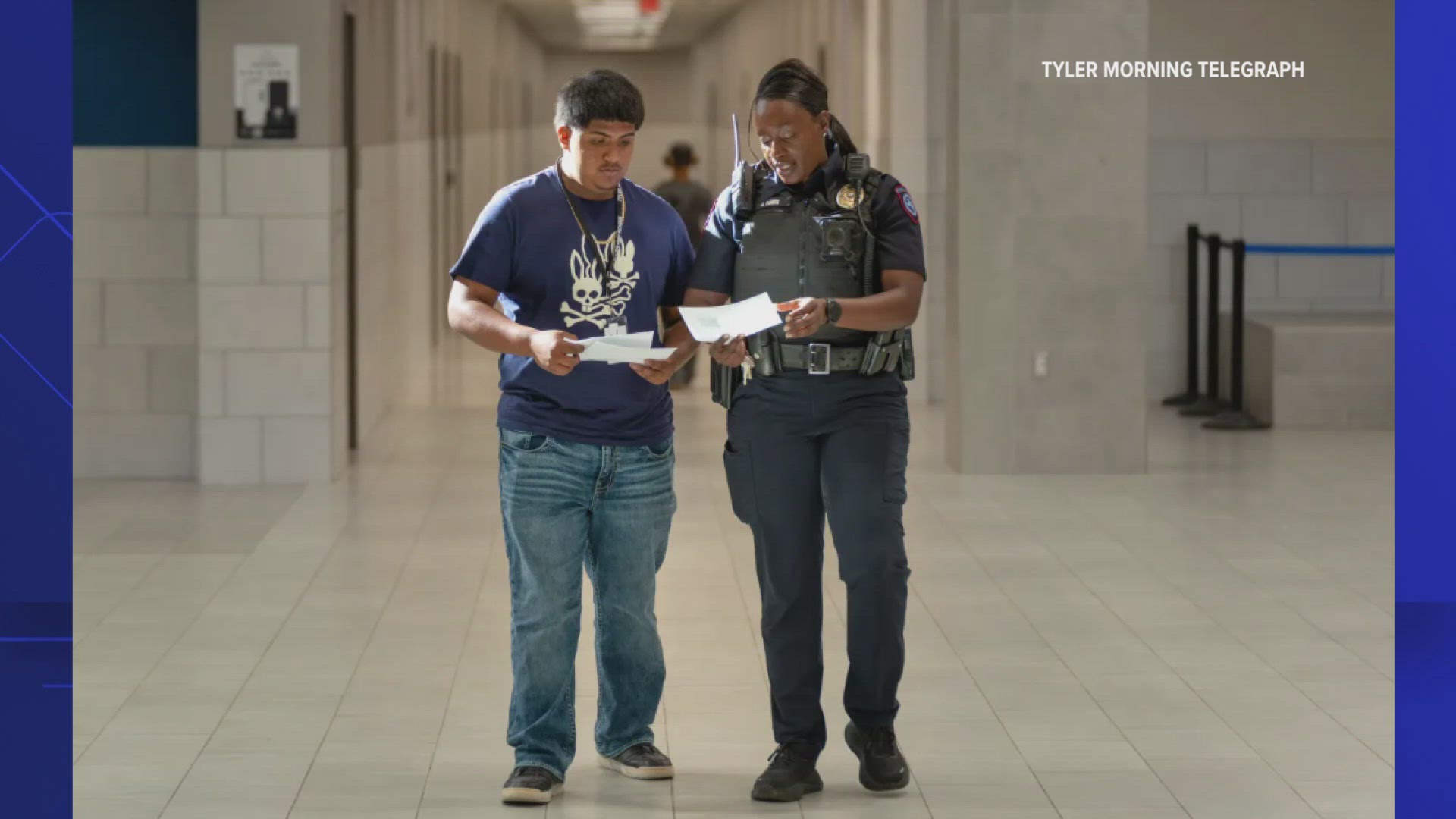 Tyler ISD shows appreciation to its officers
