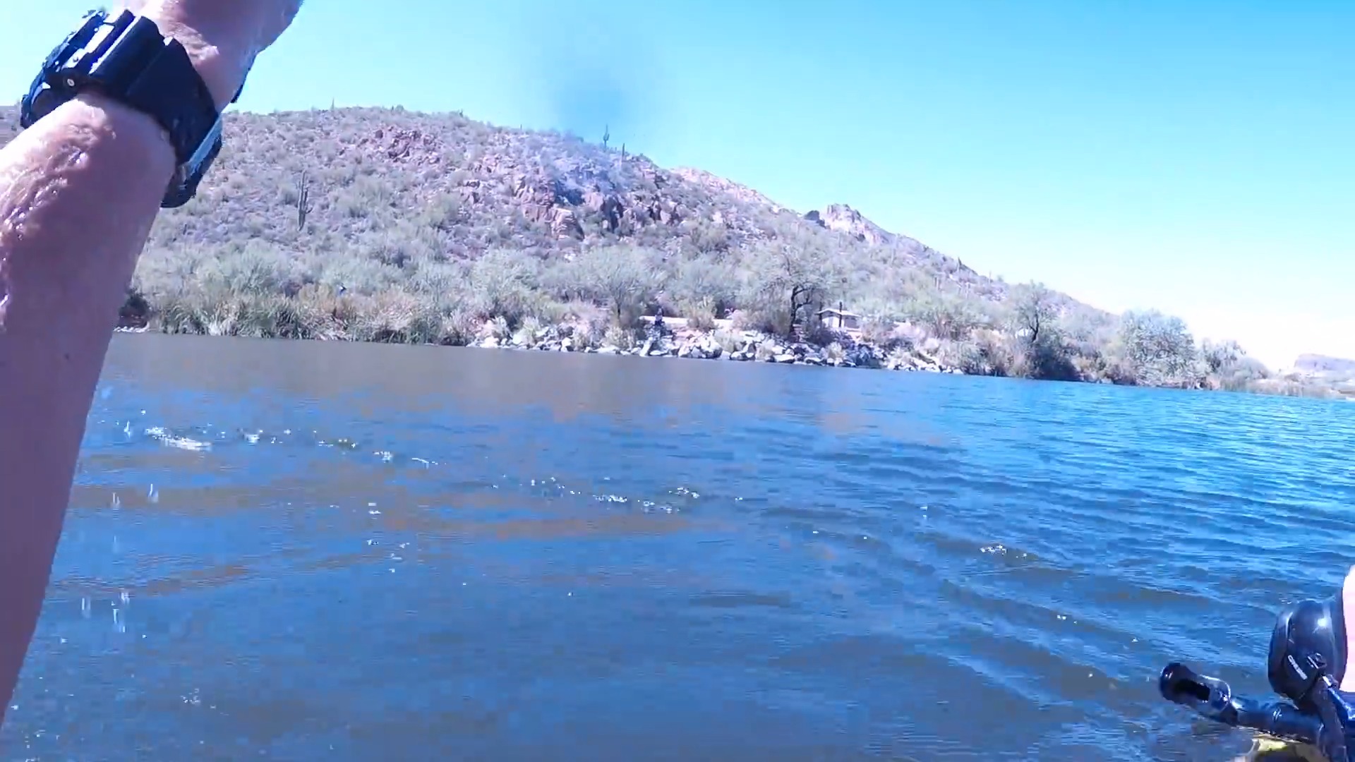 “If it’s down there, I’ll find it” - Searching a black lake bottom