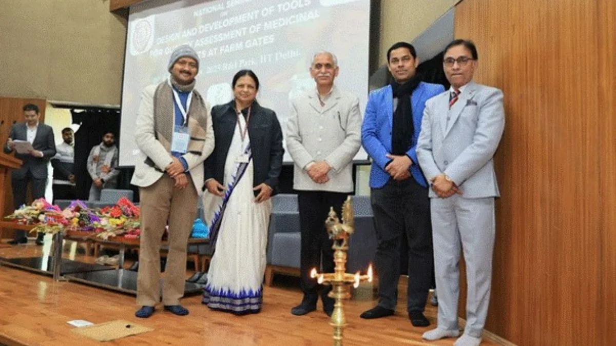 IIT Delhi seminar brings national focus on India’s medicinal plant sector