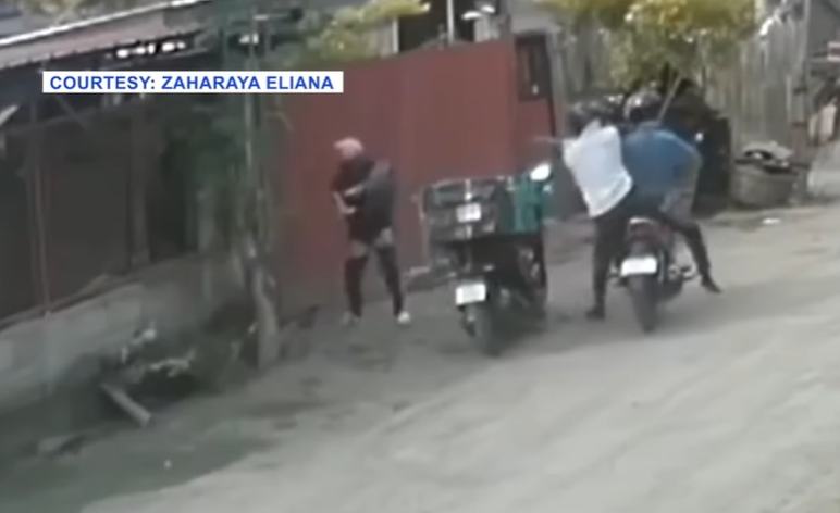 Female delivery rider robbed in Davao del Sur