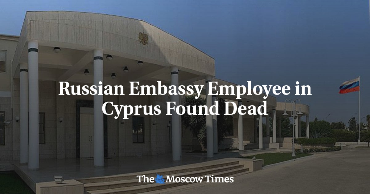 Russian embassy employee in Cyprus found dead