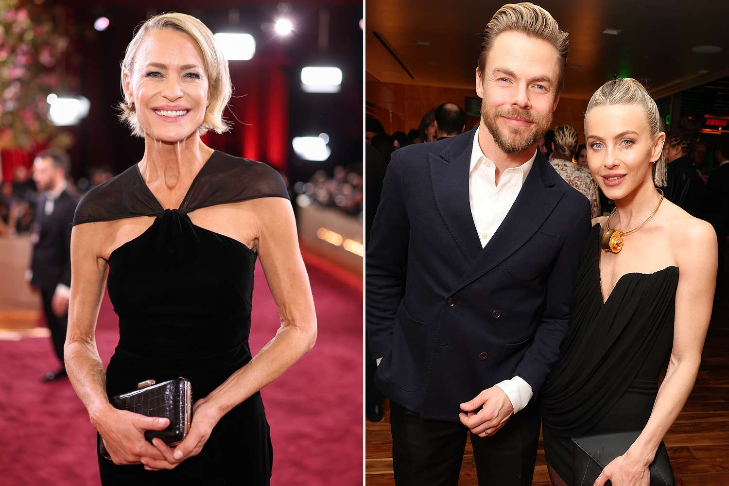 Robin Wright reveals she thought Derek Hough and sister Julianne were ...