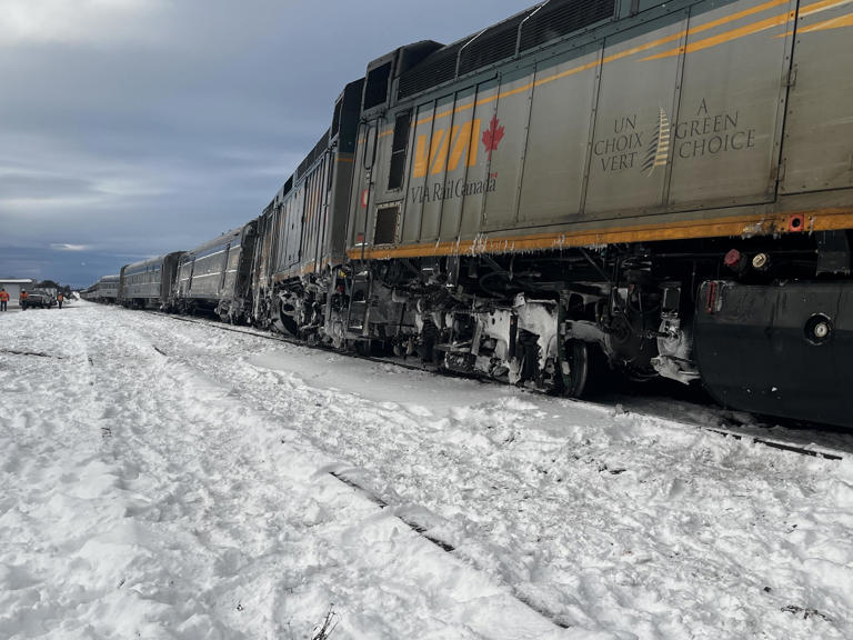 Déraillement d’un train de passagers à Saint-Alexandre-de-Kamouraska