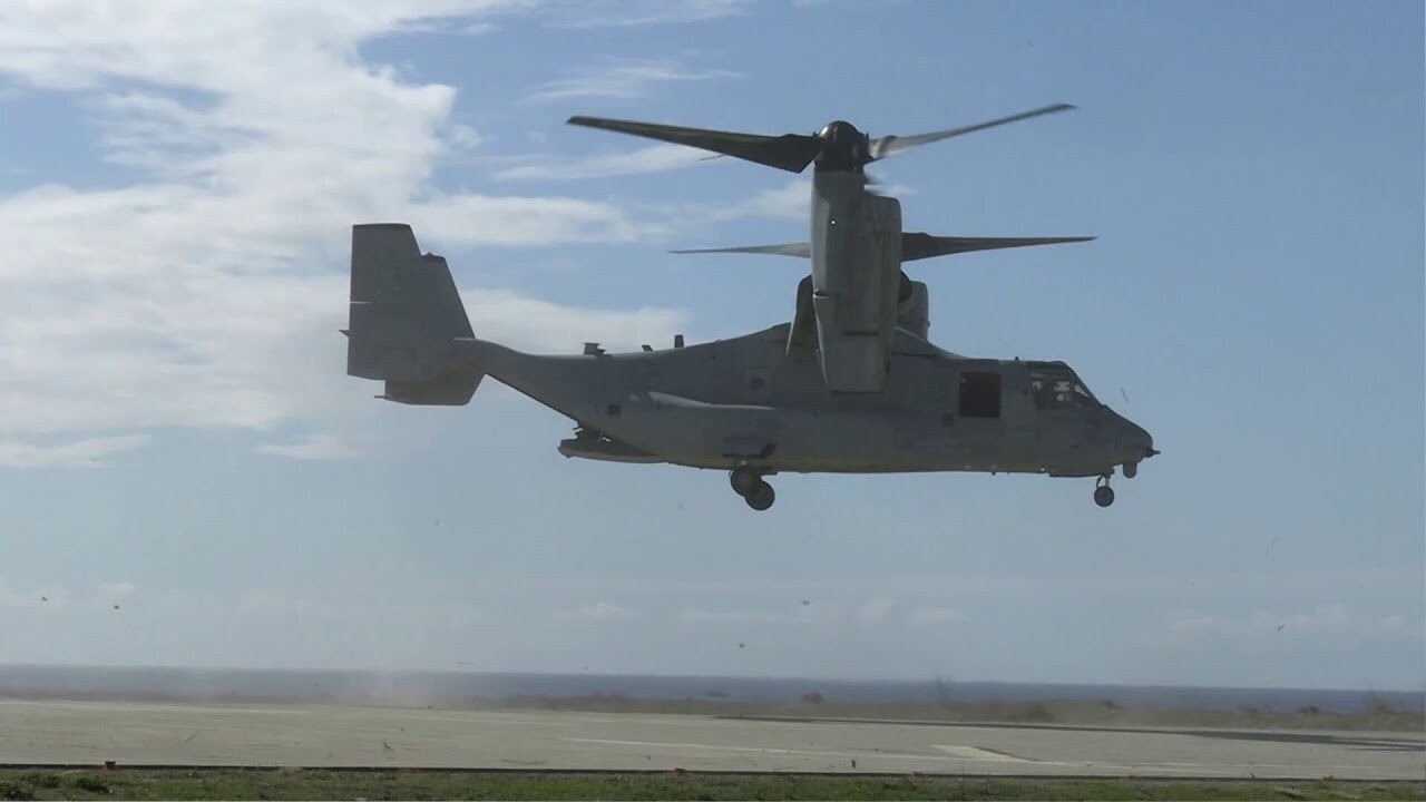 U S Marine Raid • MV 22 Osprey November 2025