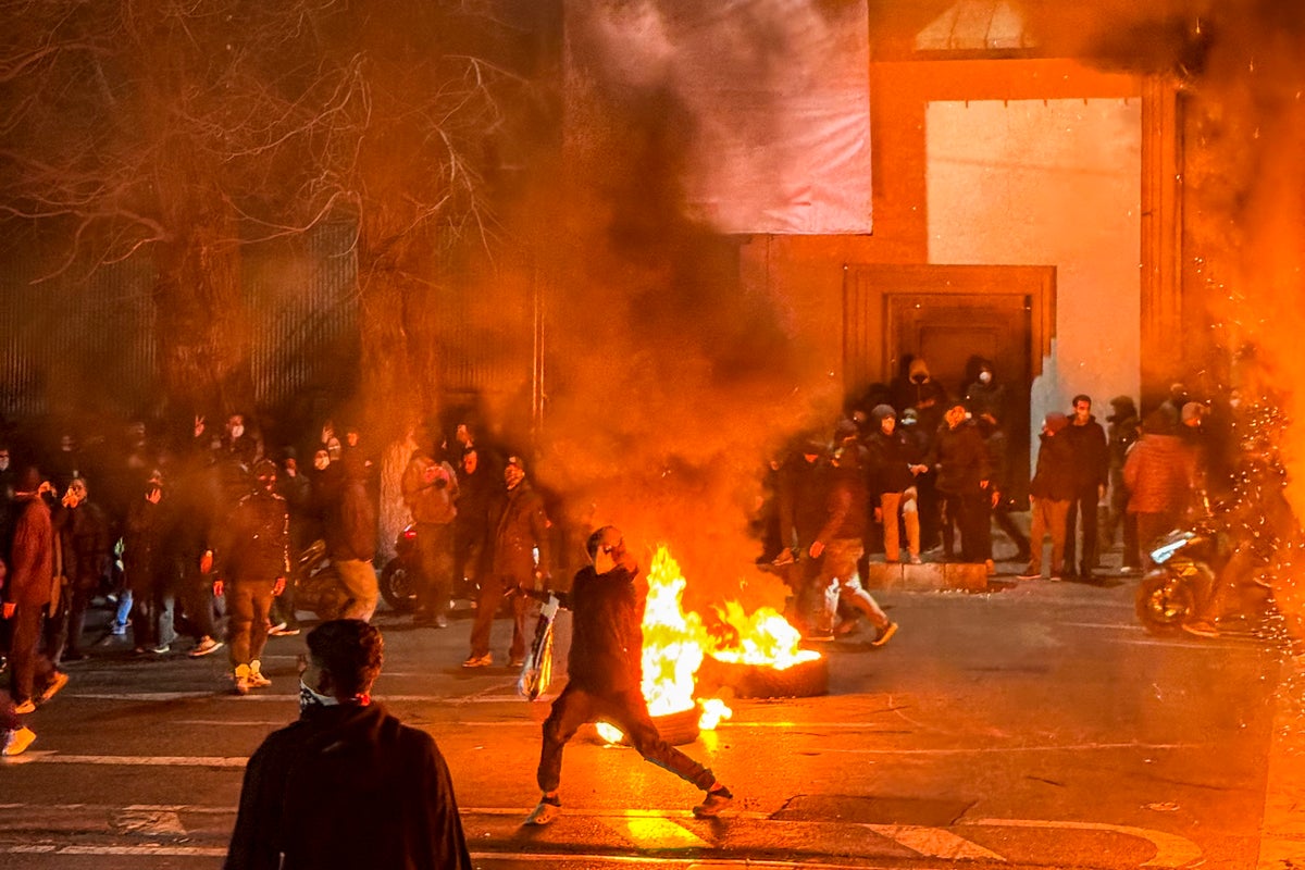 Iran protests latest: Trump 'unafraid' to launch military attack