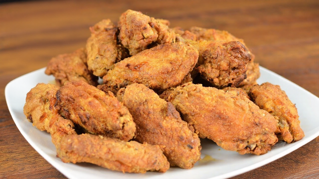 Crispy airfryer chicken wings