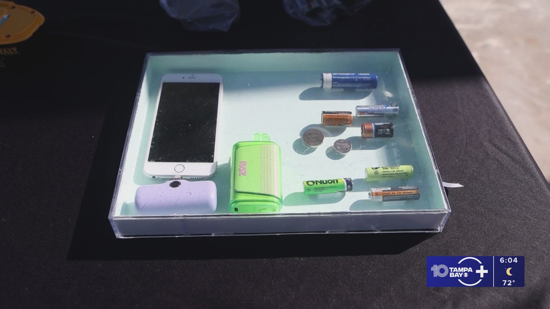 Lithium-ion battery fire risk and how to dispose of them safely