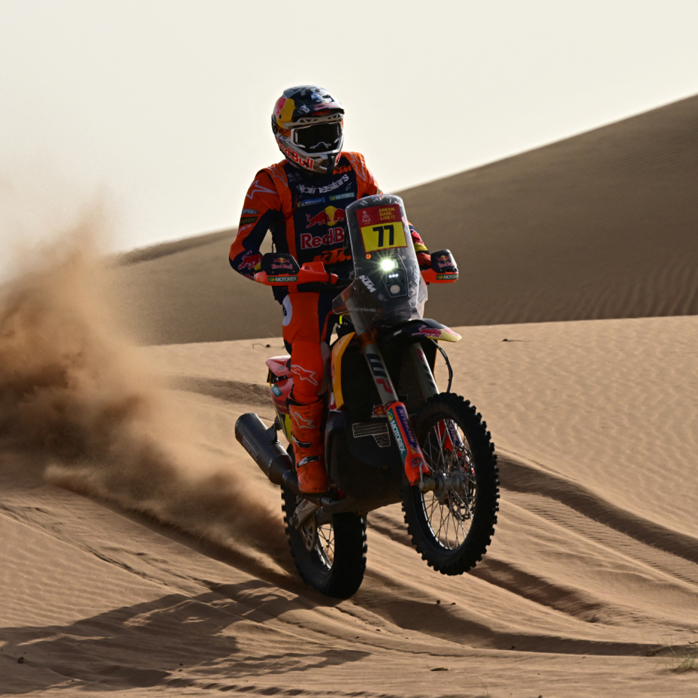 Benavides löst KTM-Kollegen Sanders als Dakar-Führenden ab