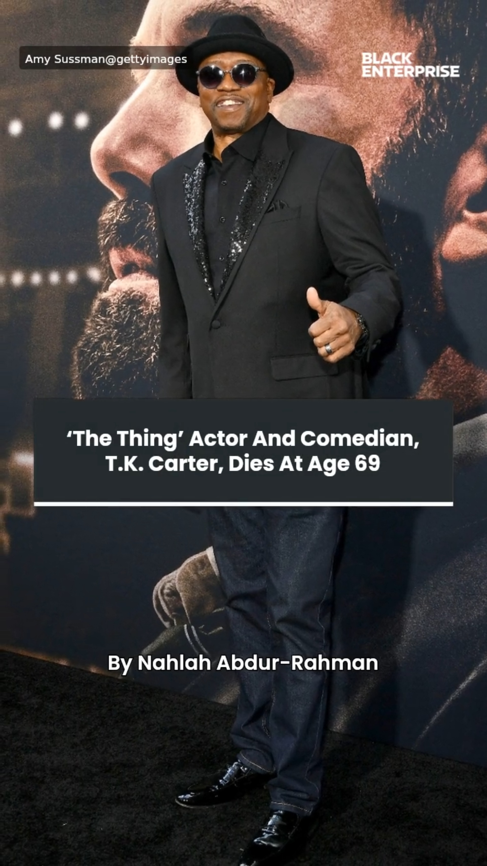 ‘The Thing’ actor and comedian, TK Carter, dies at age 69