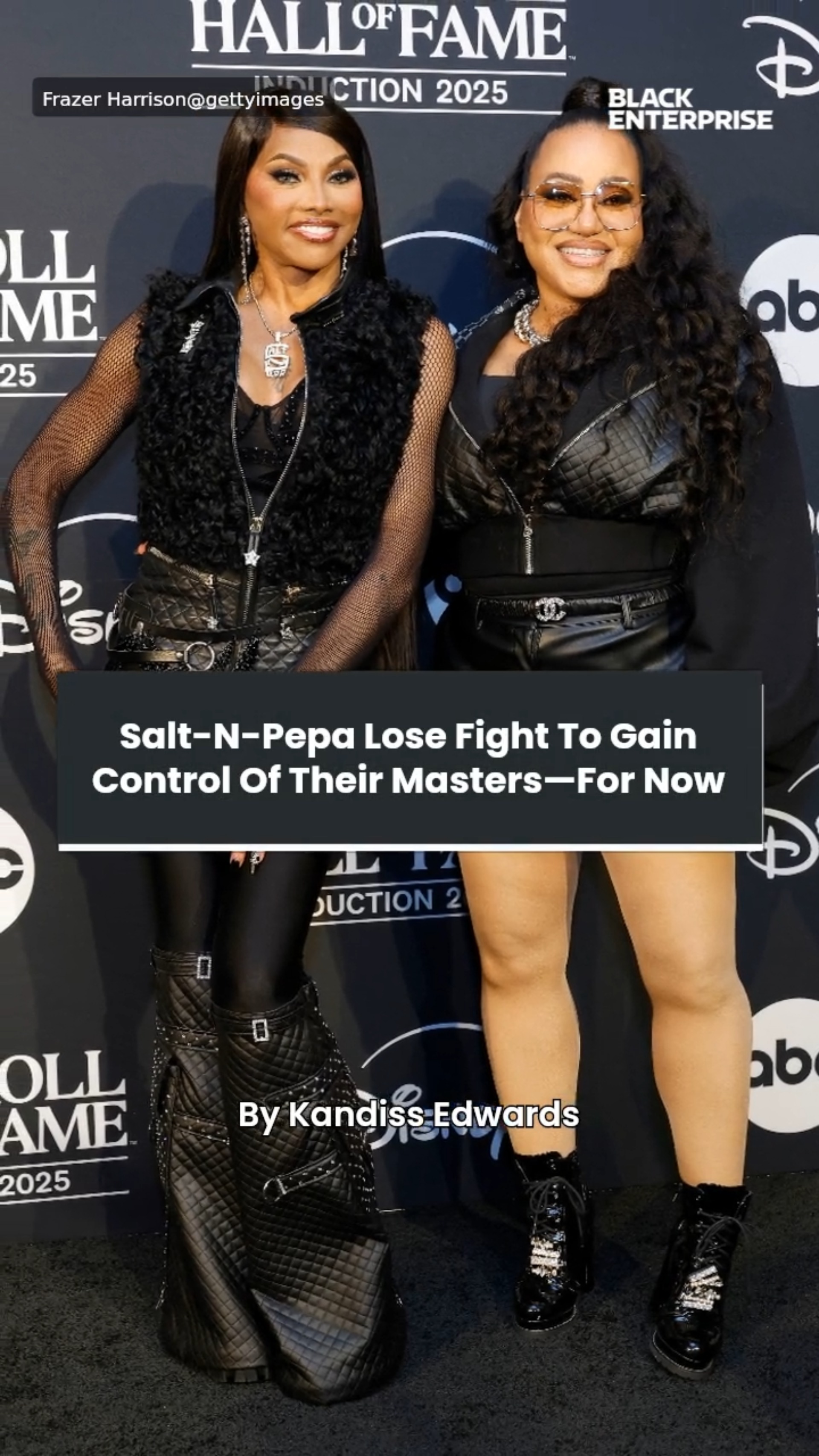Salt-N-Pepa lose fight to gain control of their masters - for now