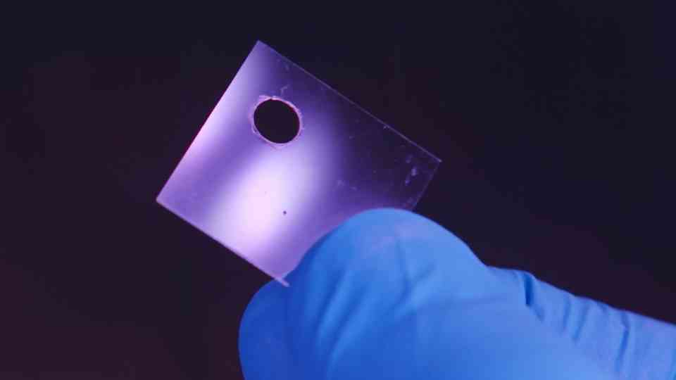 What actually happens when lasers cut glass