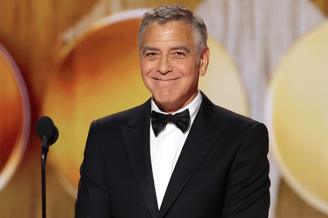 George Clooney takes subtle swipe at Trump in Golden Globes speech that ...