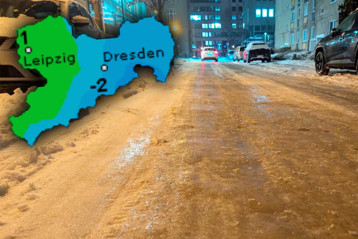 Achtung, Unwetter-Gefahr! Es taut in Sachsen, aber es wird auch ...