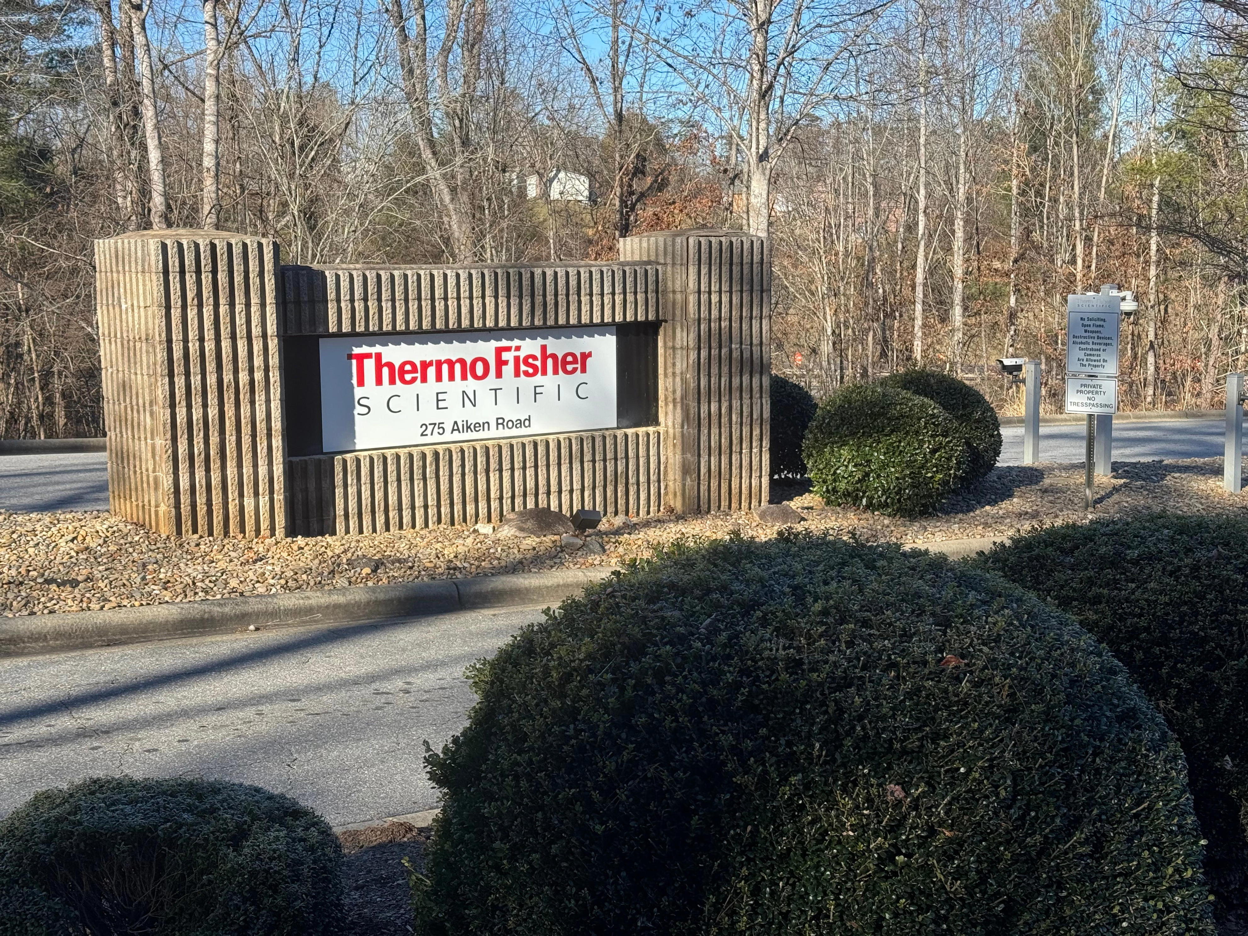 Once employing 550, Thermo Fisher will leave Asheville, company says