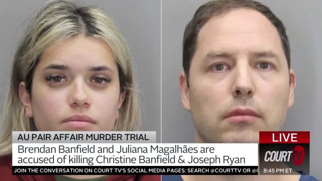 Husband Brendan Banfield and au pair accused of murdering wife and man