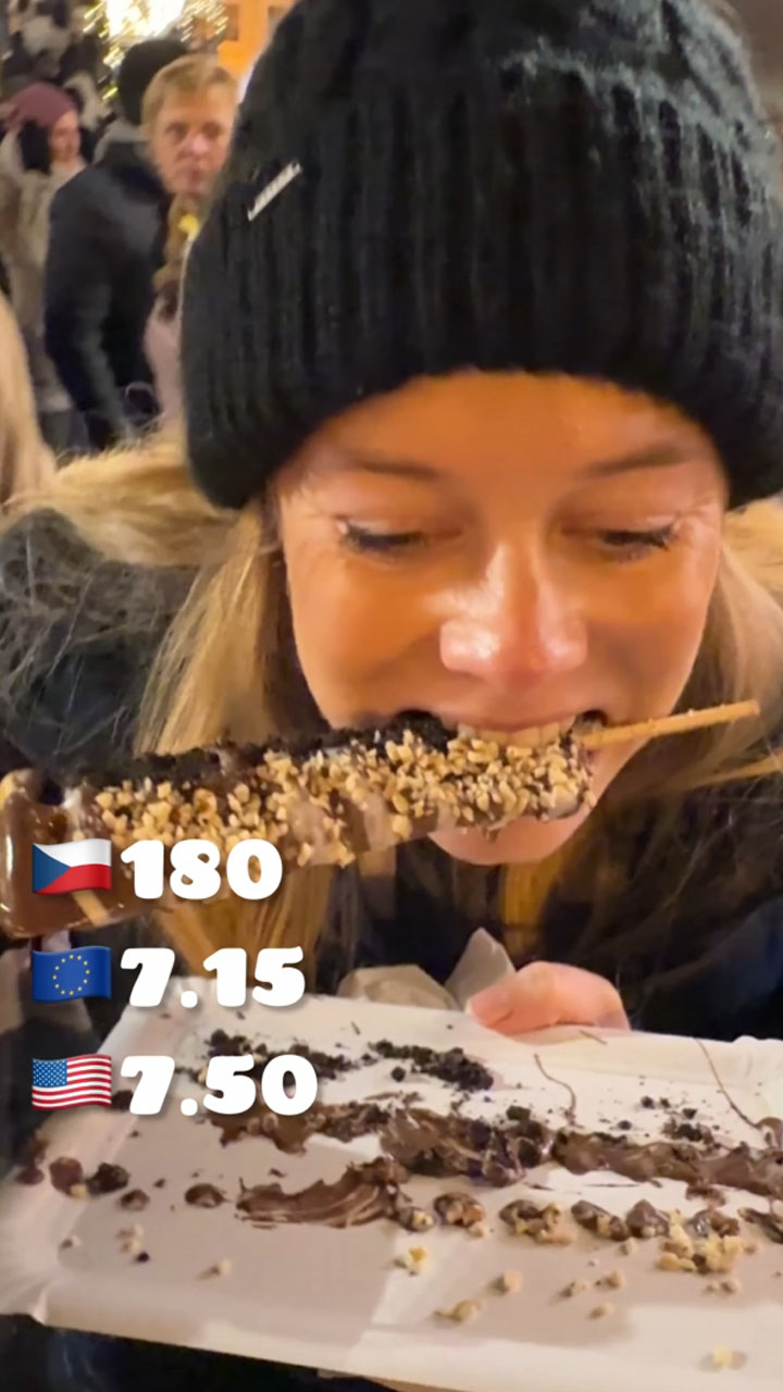 Prague Christmas market food tour: Eating our way through the holidays