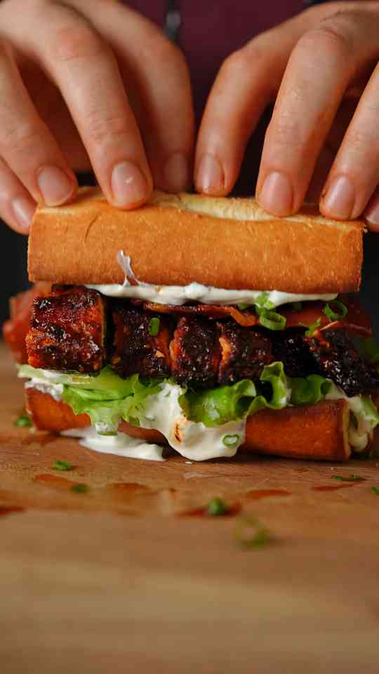 BBQ air fryer chicken