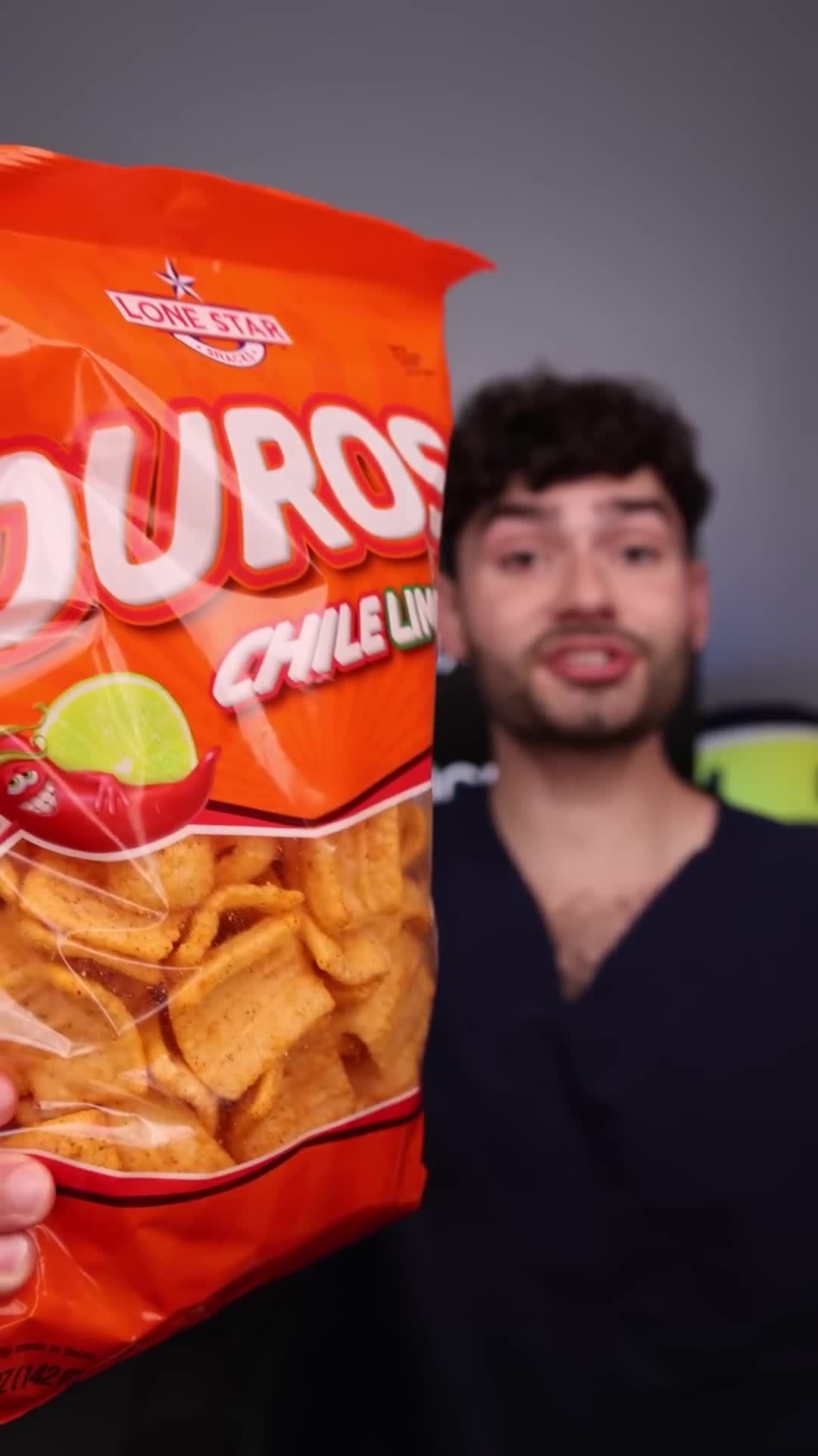 Chips From Mexico Breath Challenge !? #shorts