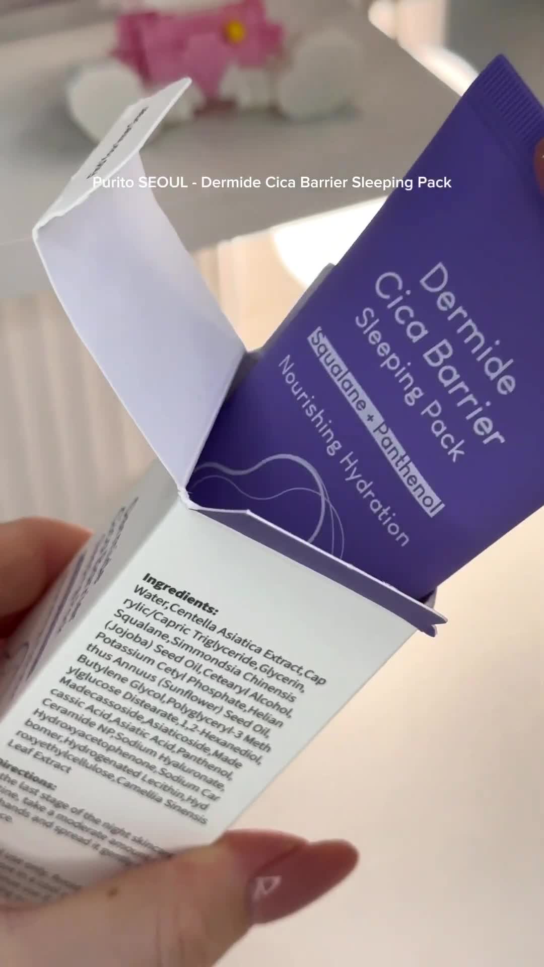 ASMR restock skincare