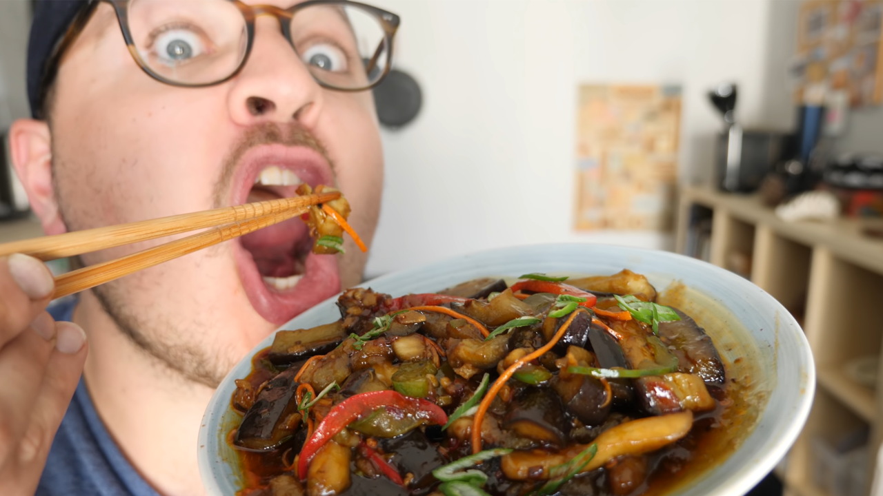 Why Chinese style fried eggplant tastes so much better